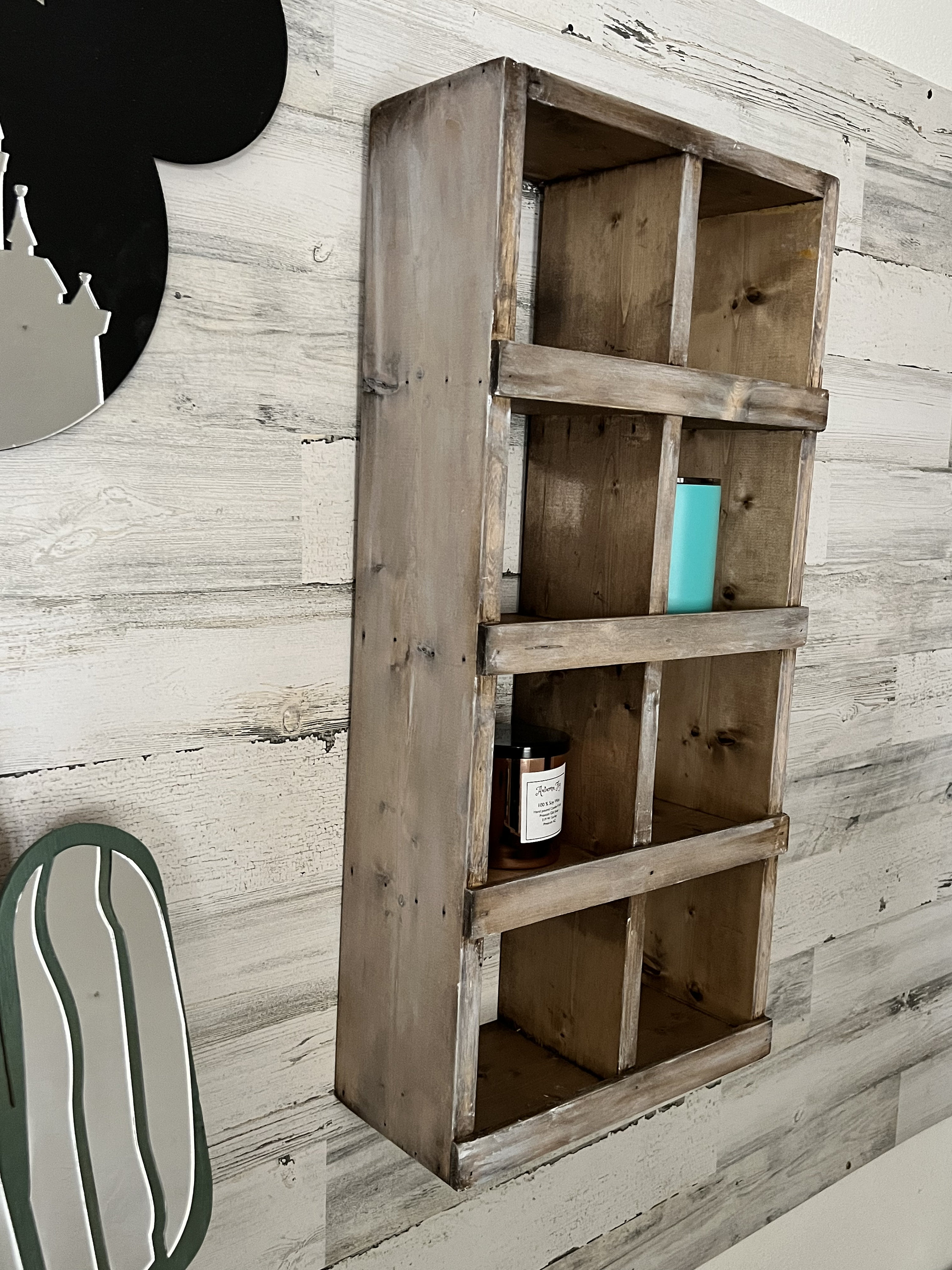 Primitive Wall Shelf, Shabby Chic Wall Shelf, Nautical Wall Shelf ...