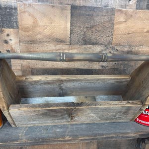 Barn Wood Tool Box, Primitive Tool Caddy, Tool Box, Antique Carpenter's ...