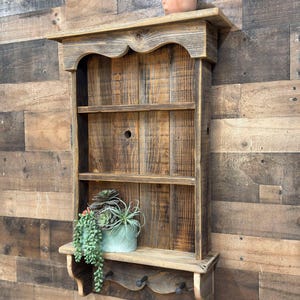 Primitive Wall Shelf, Antique Wall Shelf, Barn Wood Shelf, Shaker Peg ...