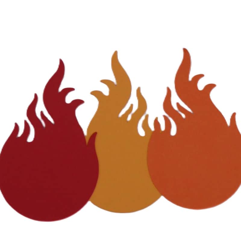 Flame Cutouts - Etsy