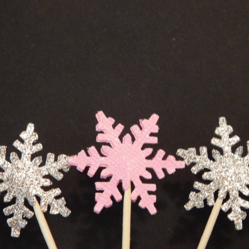 Snowflake Toppers - Etsy