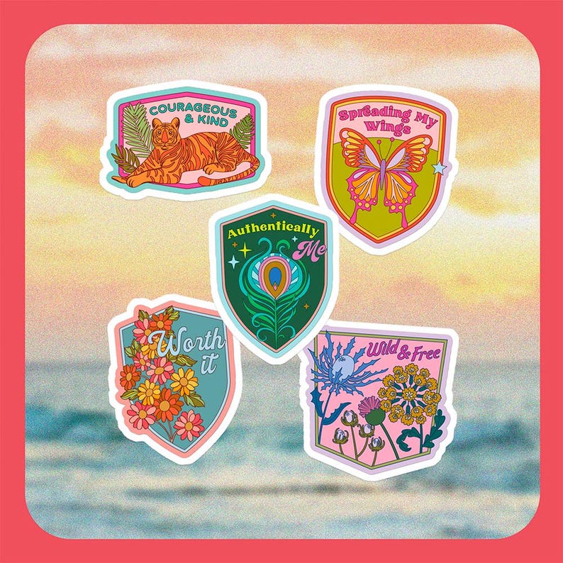The Bold Spirit Sticker Collection - Etsy