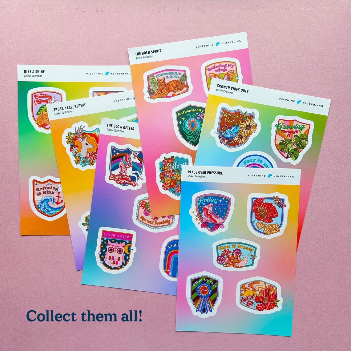 The Bold Spirit Sticker Collection - Etsy
