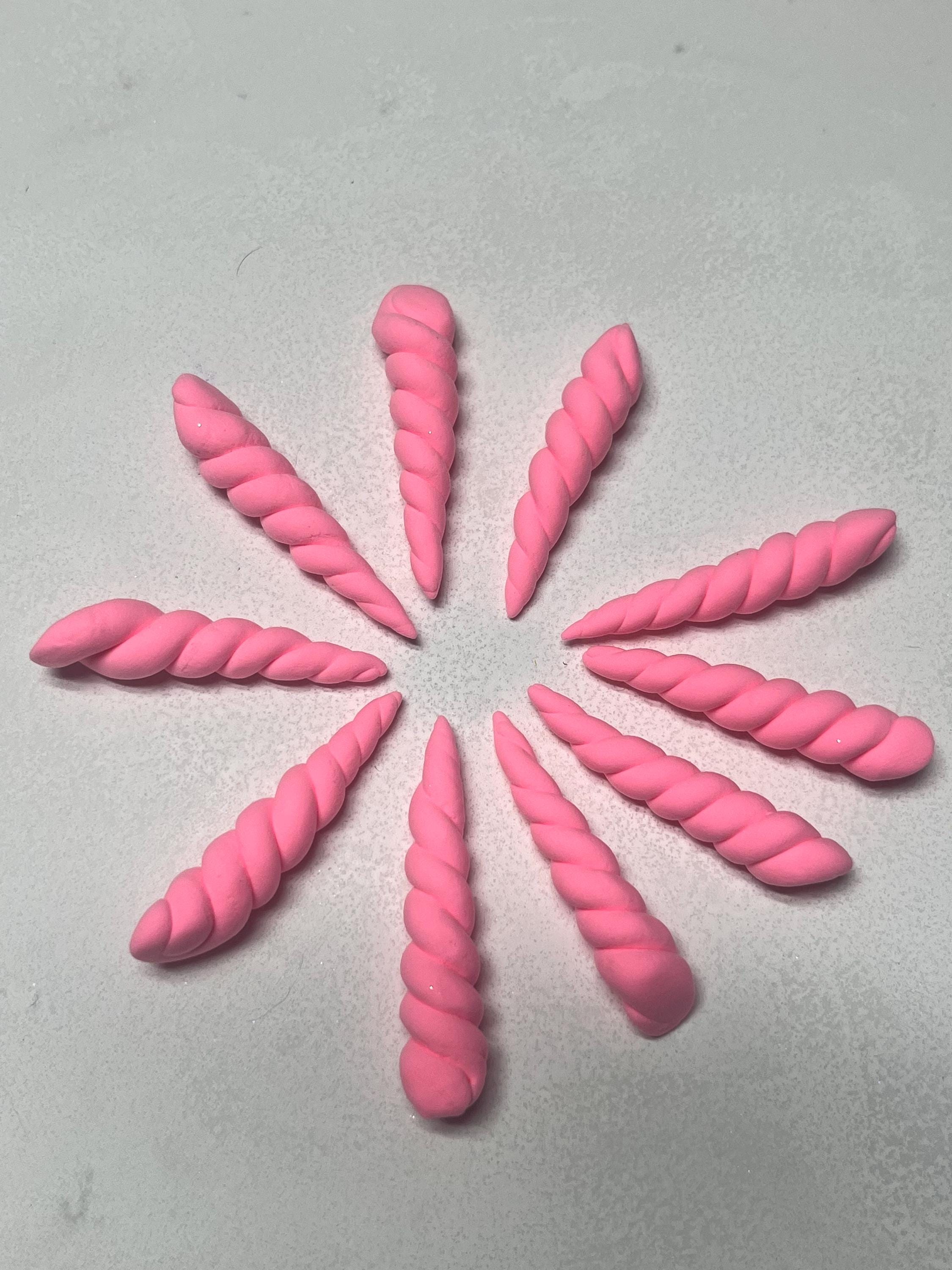 10 Pack Air Dry Clay Unicorn Horns - Etsy