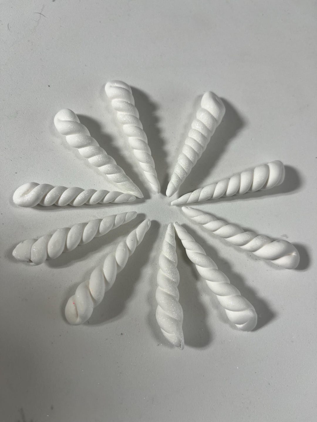 10 Pack Air Dry Clay Unicorn Horns - Etsy