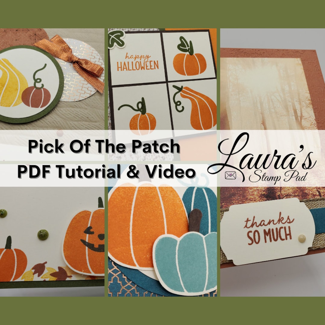 Pick of the Patch Card Tutorial PDF Only - Etsy
