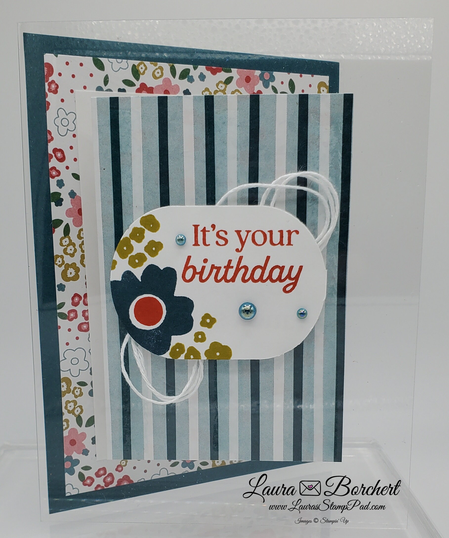 Garden Walk Card Tutorial PDF Only - Etsy