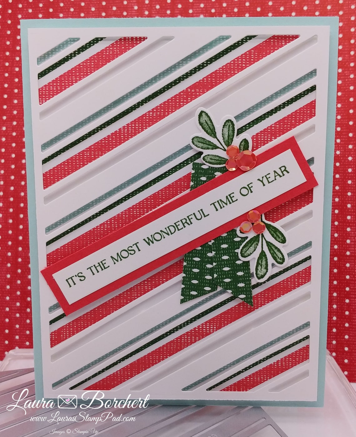 Sweetest Candy Cane Card Tutorial PDF Only - Etsy