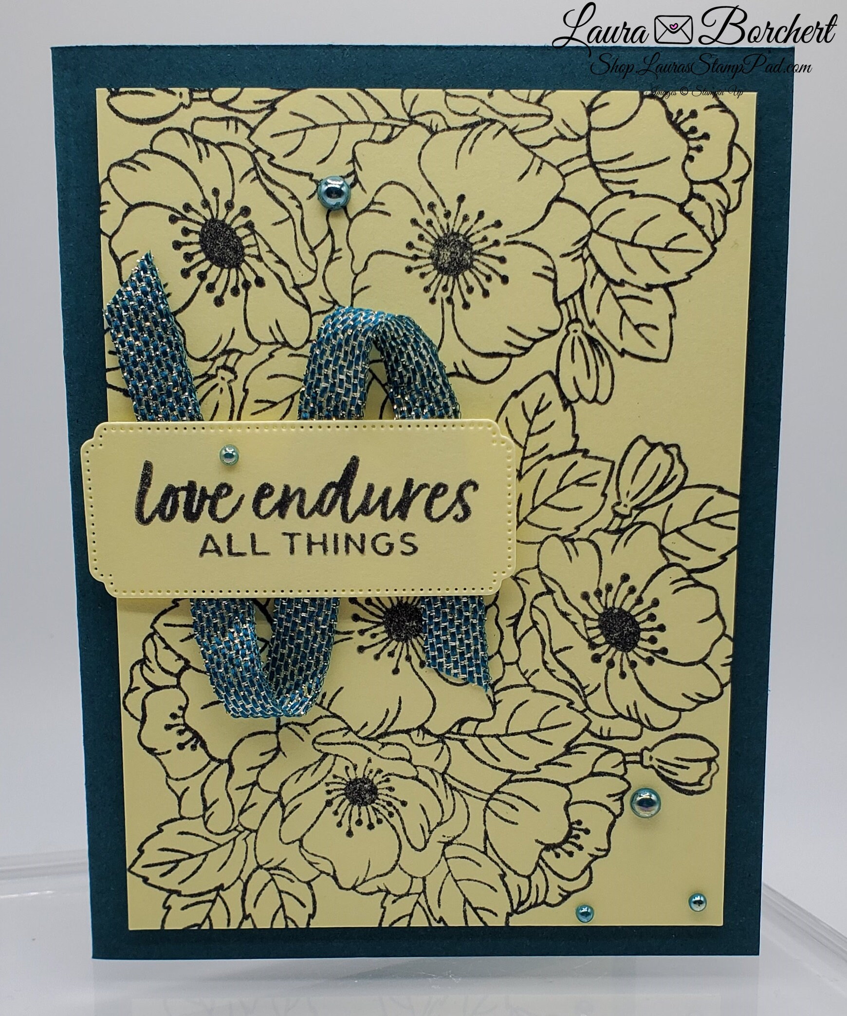 Stampin' Up! Enduring Beauty Card Tutorial PDF Only - Etsy
