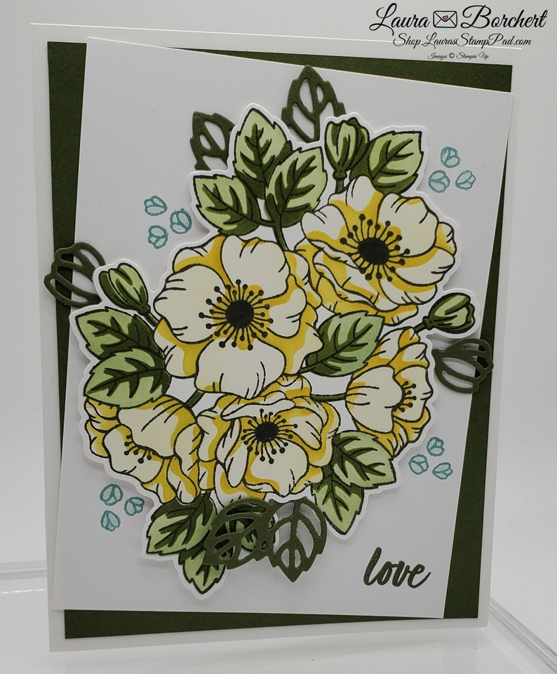 Stampin' Up! Enduring Beauty Card Tutorial PDF Only - Etsy