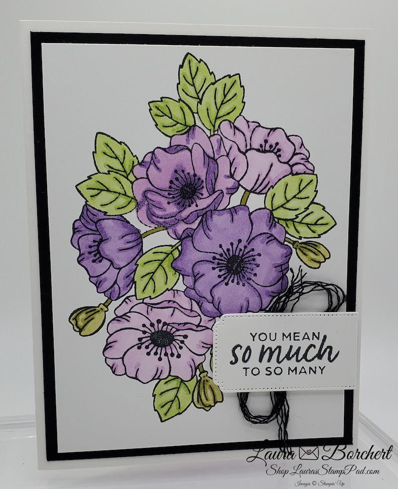Stampin' Up! Enduring Beauty Card Tutorial PDF Only - Etsy
