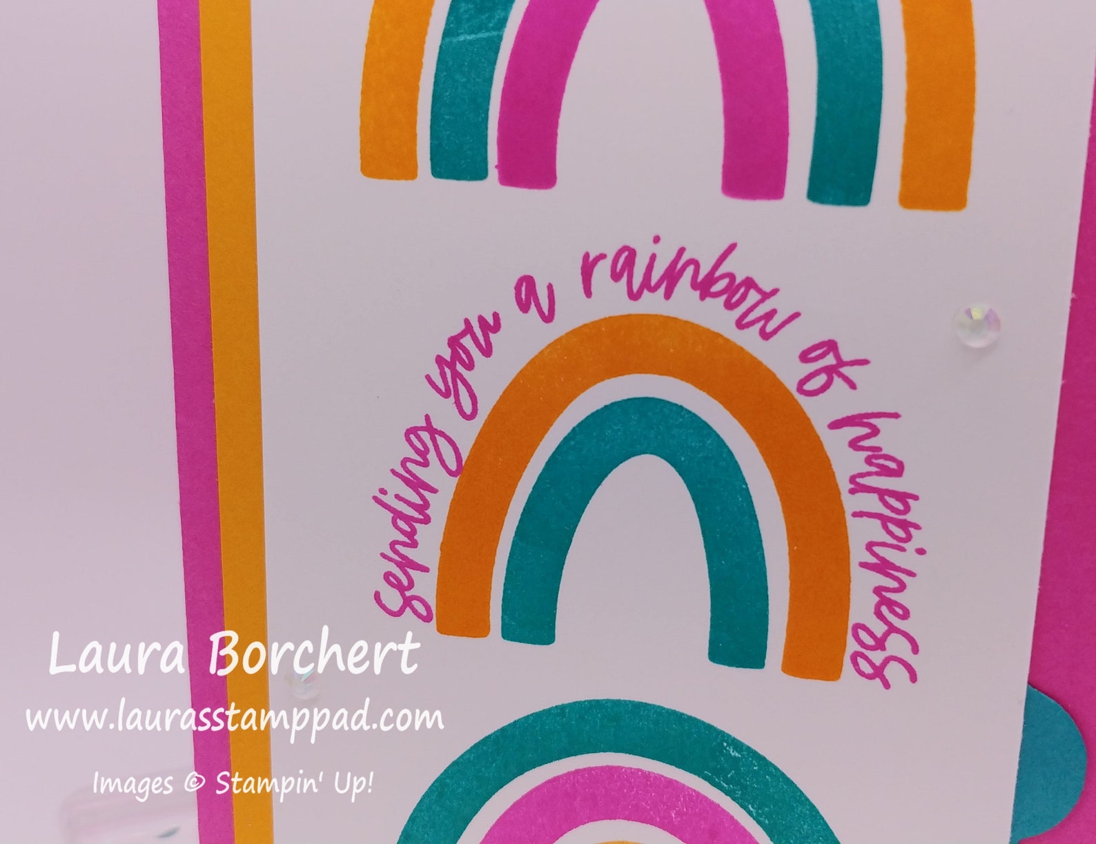 Rainbows of Happiness Card Tutorial PDF Only - Etsy