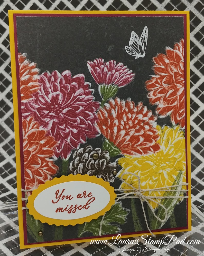 Rustic Harvest Card Tutorial PDF Only - Etsy