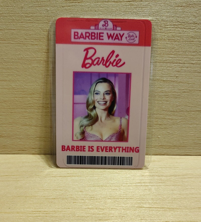Barbie Way Barbie ID Card - Etsy