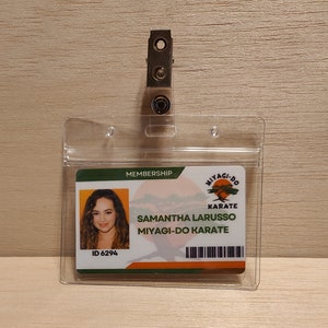 Samantha Larusso Miyagi-do Karate Membership ID Card - Etsy