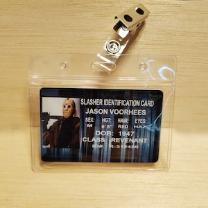 Friday the 13th Jason Voorhees Slasher Identification ID Card - Etsy