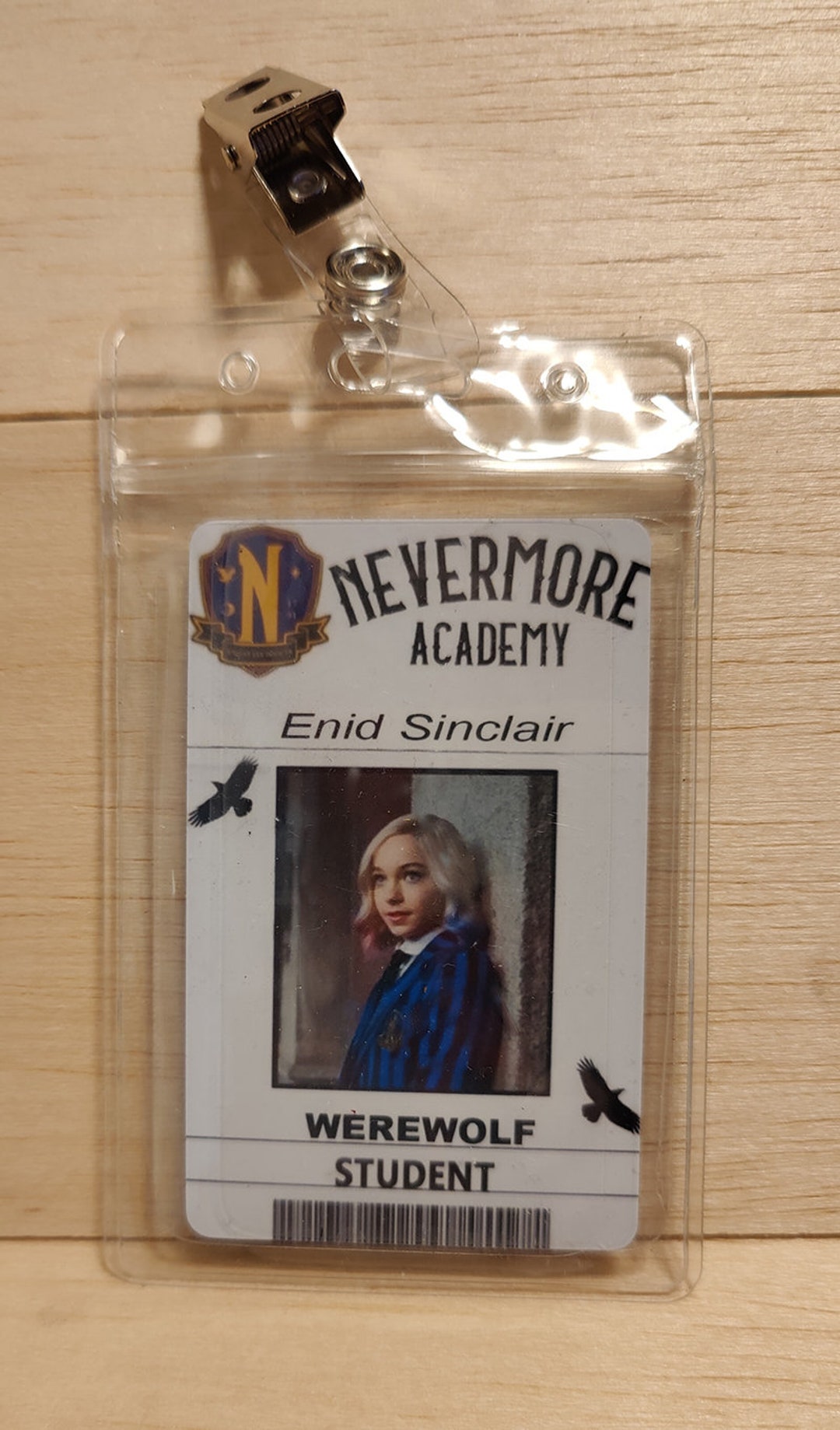 Enid Sinclair Nevermore Academy School ID Card - Etsy