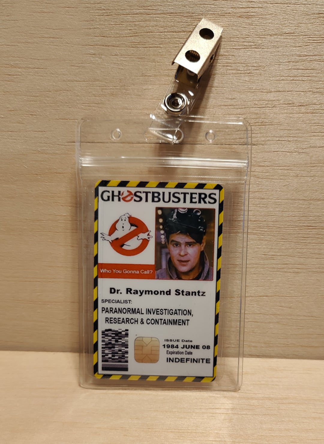 Ghostbusters Dr. Raymond Stantz ID Card - Etsy