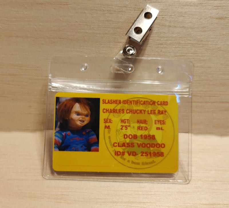 Chucky Slasher Identification ID Card - Etsy