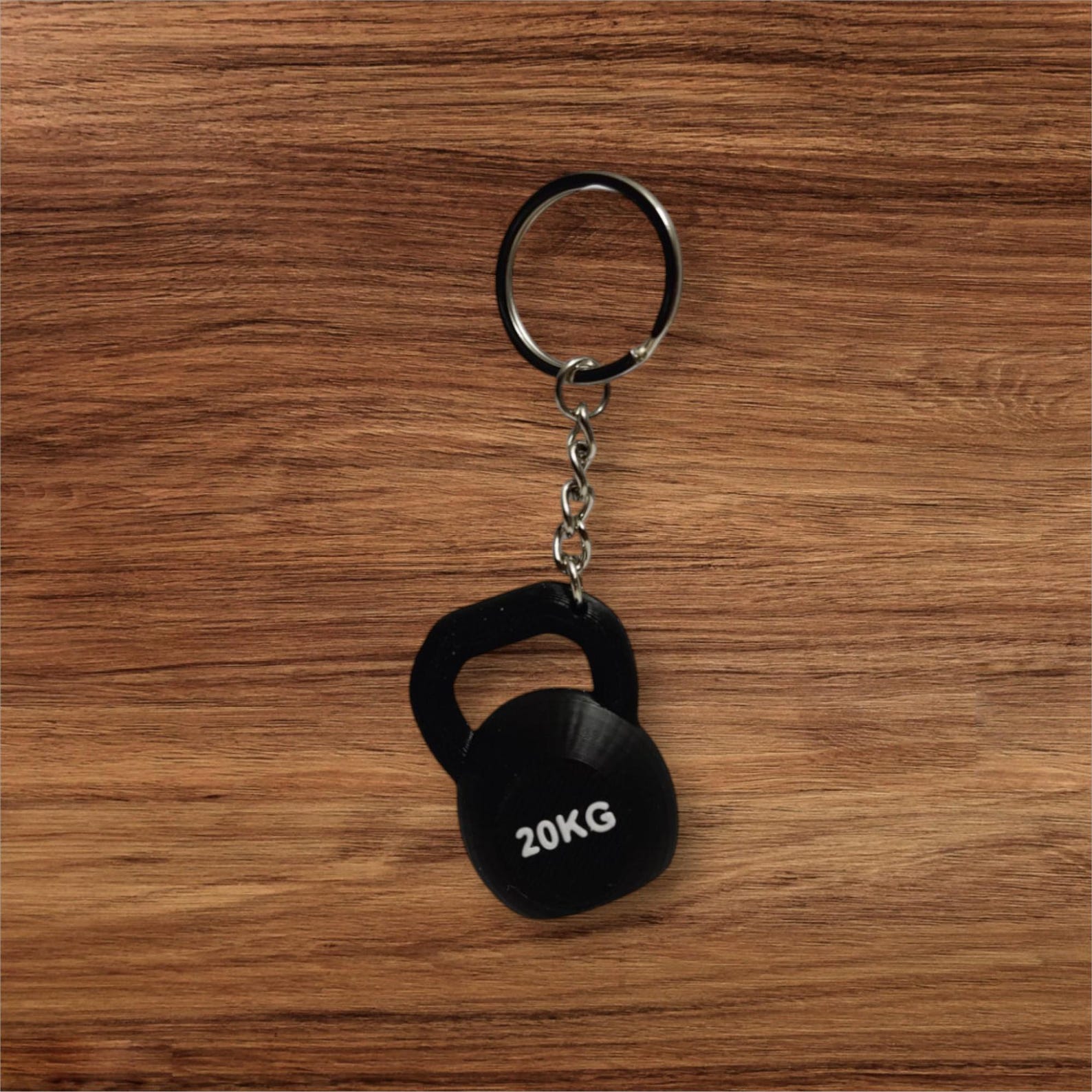 3D Printed Gym Kettle Bell Weight Key Chain, Color Customizable - Etsy