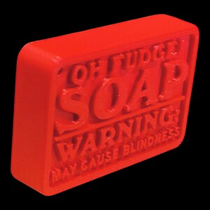 3d-printed "oh Fudge!" Bar of Soap A Christmas Story-inspired Christmas ...