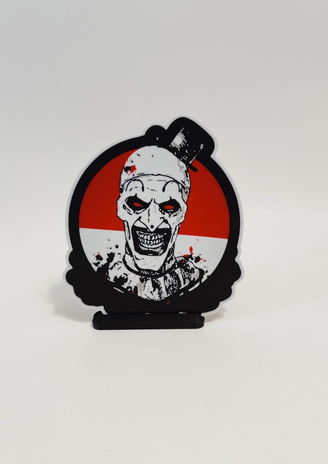 Terrifier Art the Clown Wall Art Sign 3D Printed - Etsy