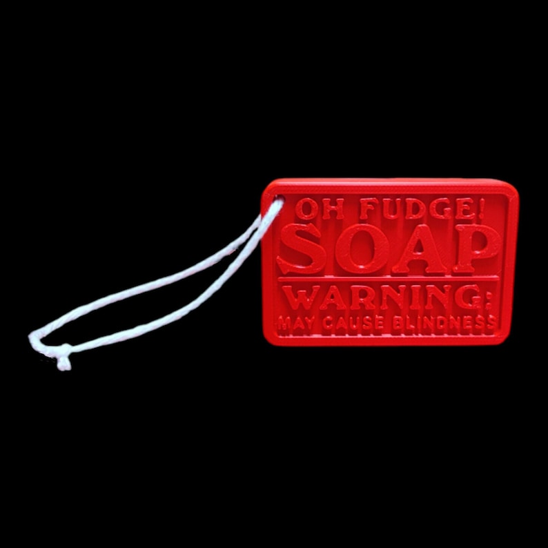 3d-printed "oh Fudge!" Bar of Soap A Christmas Story-inspired Christmas ...