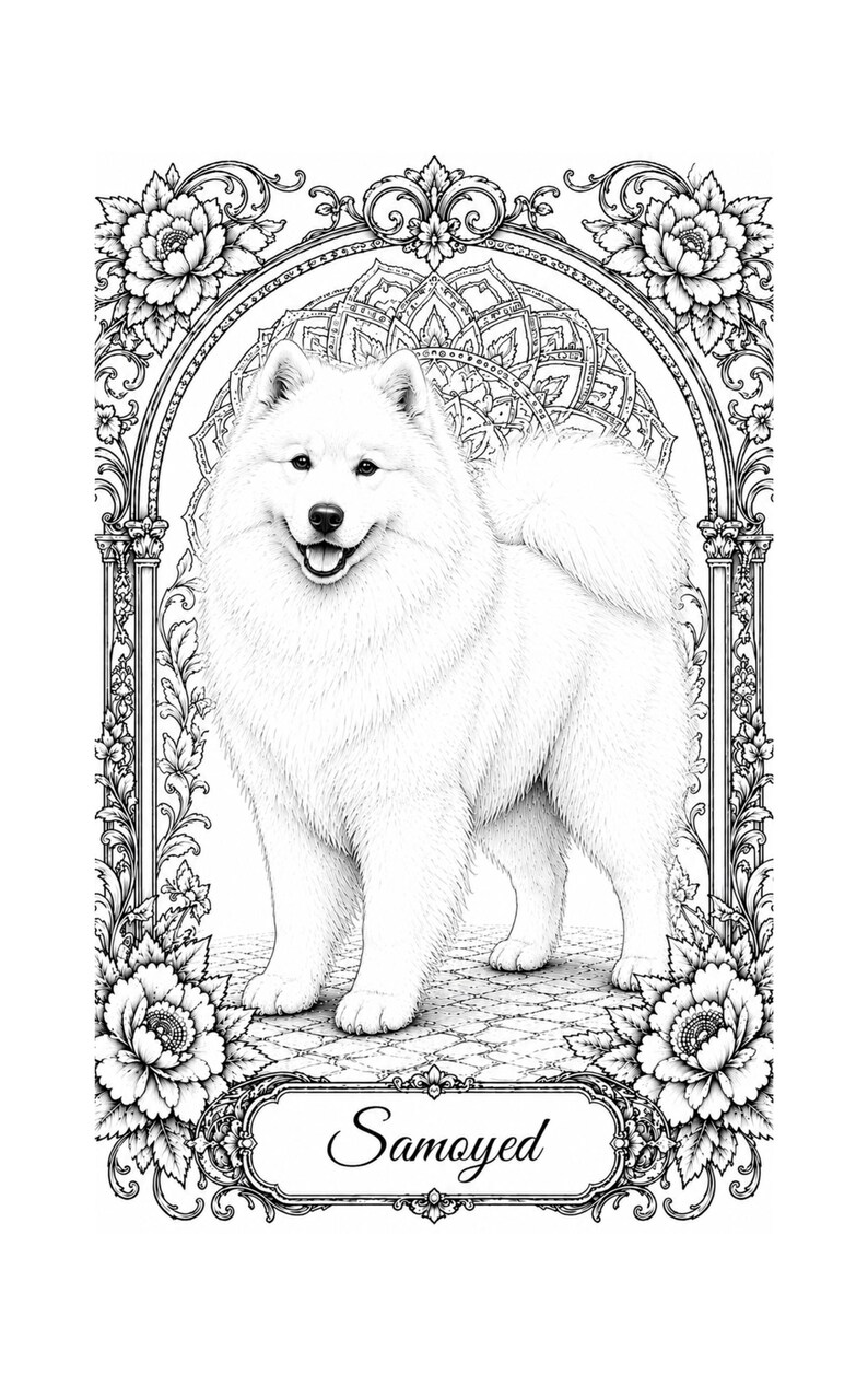 Dog Breeds Adult Colouring Book - Etsy UK