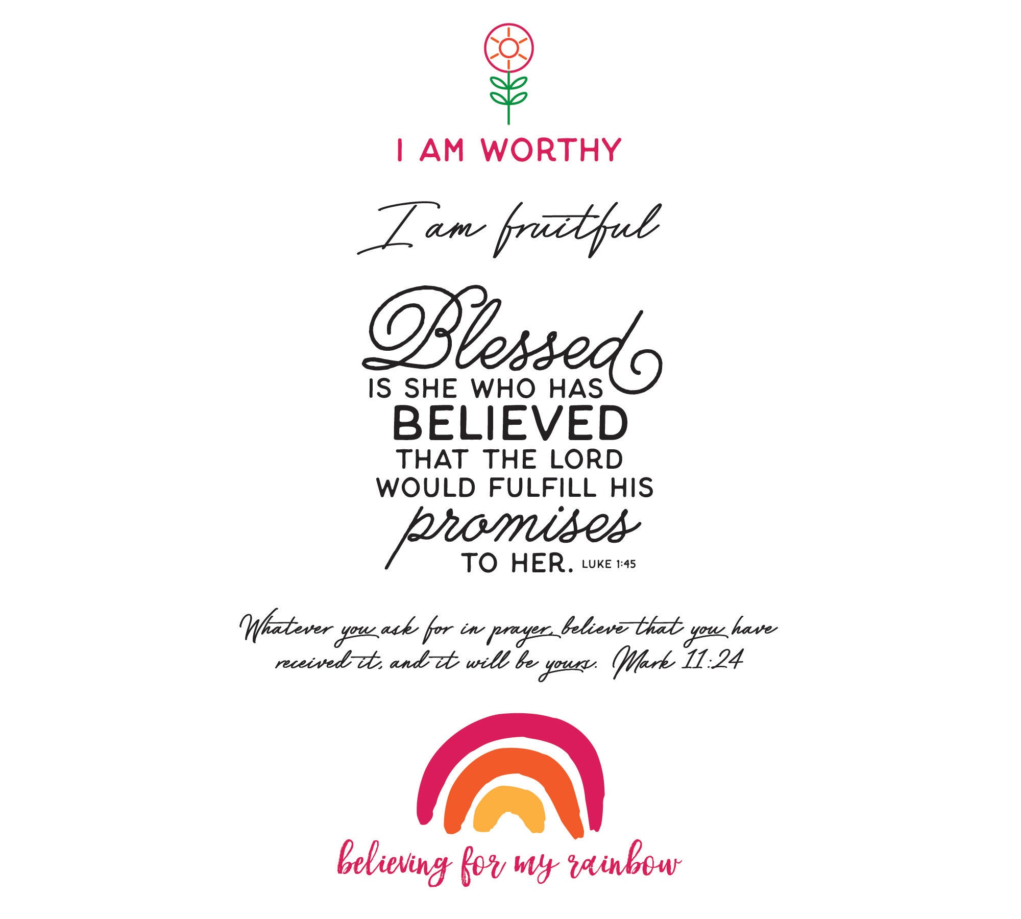 Fertility Temporary Tattoos | Rub-on Bible Verse Tattoos for ...