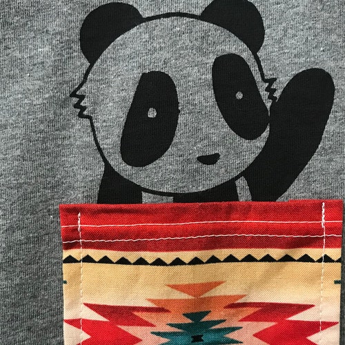 Panda Print Panda With Red Glasses Art Print Nerdy Panda | Etsy