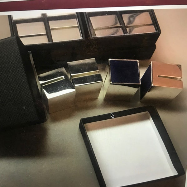 Cube Card Holder - Etsy