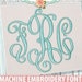 Heirloom Monogram Embroidery Font Set - Instant Download - Etsy