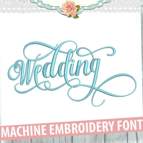 6 Farmhouse Embroidery Font Set Rustic Font Instant Download - Etsy