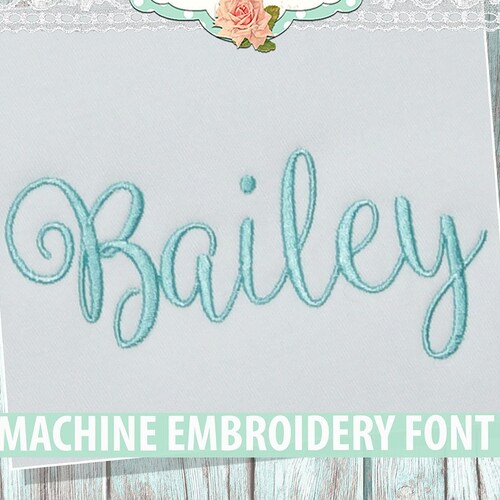 Heirloom Monogram Scroll Embroidery Font Set Instant - Etsy