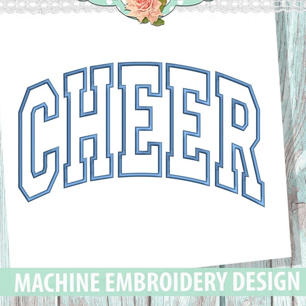 Cheer Embroidery - Etsy