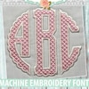 Classic Block Applique Embroidery Font Instant Download - Etsy