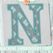 Classic Block Applique Embroidery Font- Instant Download - Etsy