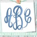 50 Embroidery Font Set Instant Download - Etsy