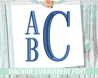 Bailee Vintage Stitch Machine Embroidery Font Set - Instant Download - Etsy