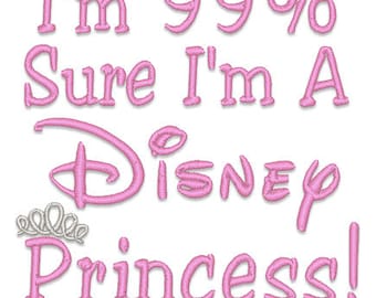 Princess embroidery | Etsy