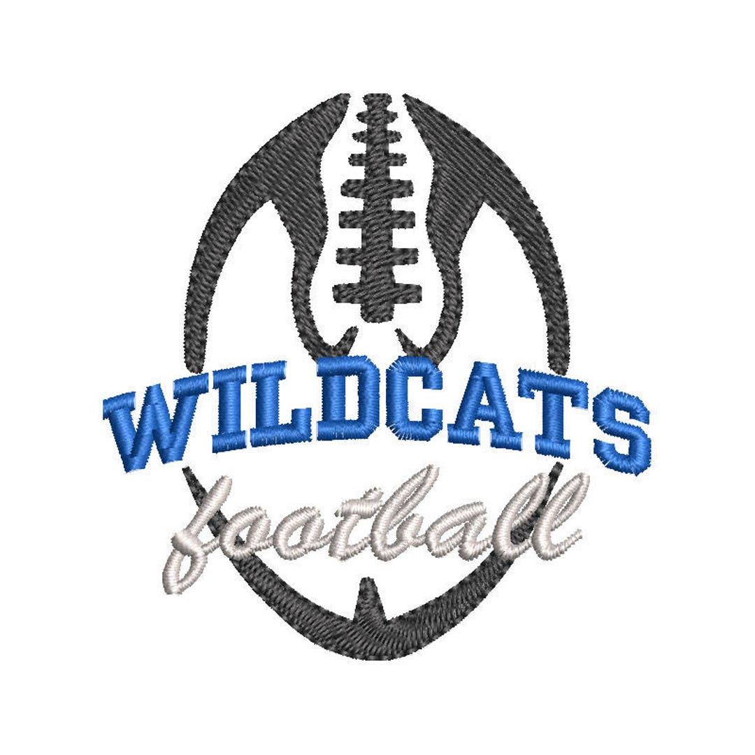 Wildcats Football Embroidery Design - Instant Download - Etsy