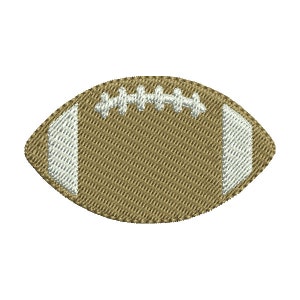 Mini Football Embroidery Design - Instant Download - Etsy
