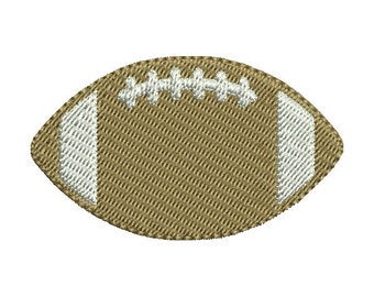 Mini Football Embroidery Design Instant Download - Etsy
