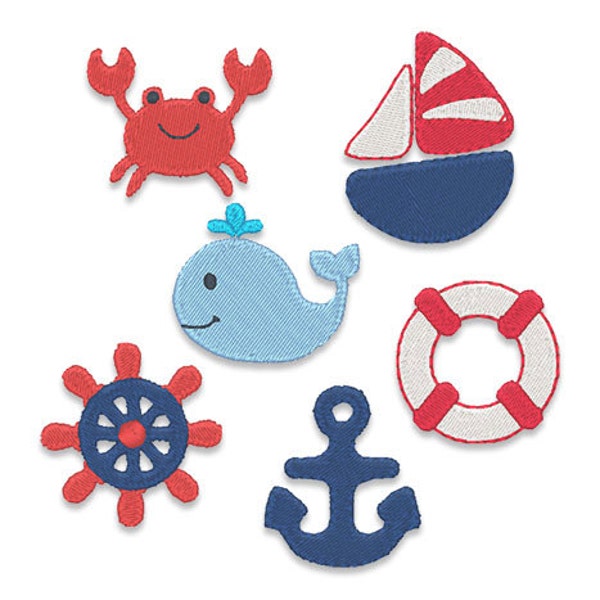 Nautical Embroidery - Etsy