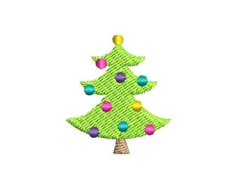 Mini Mistletoe Machine Embroidery Design Instant Download | Etsy