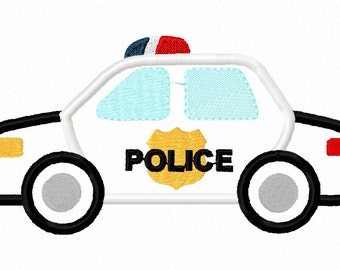 Police Cap With Handcuffs Applique Embroidery Digitized Design Pattern ...