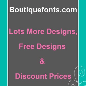 Split Font Applique Embroidery Design Set Instant Download - Etsy