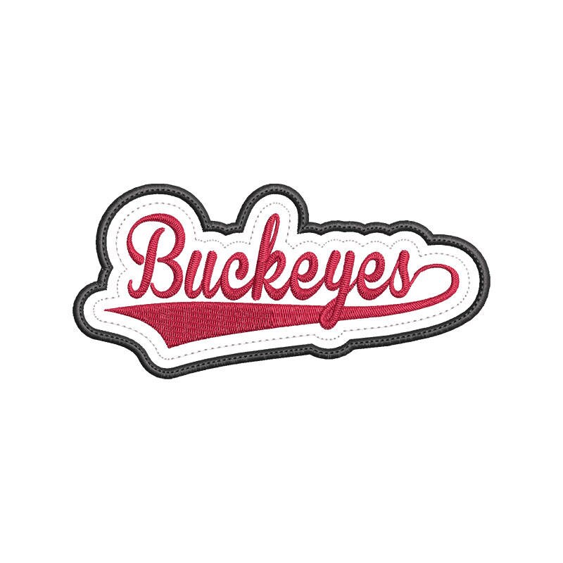 Buckeyes Embroidery - Etsy