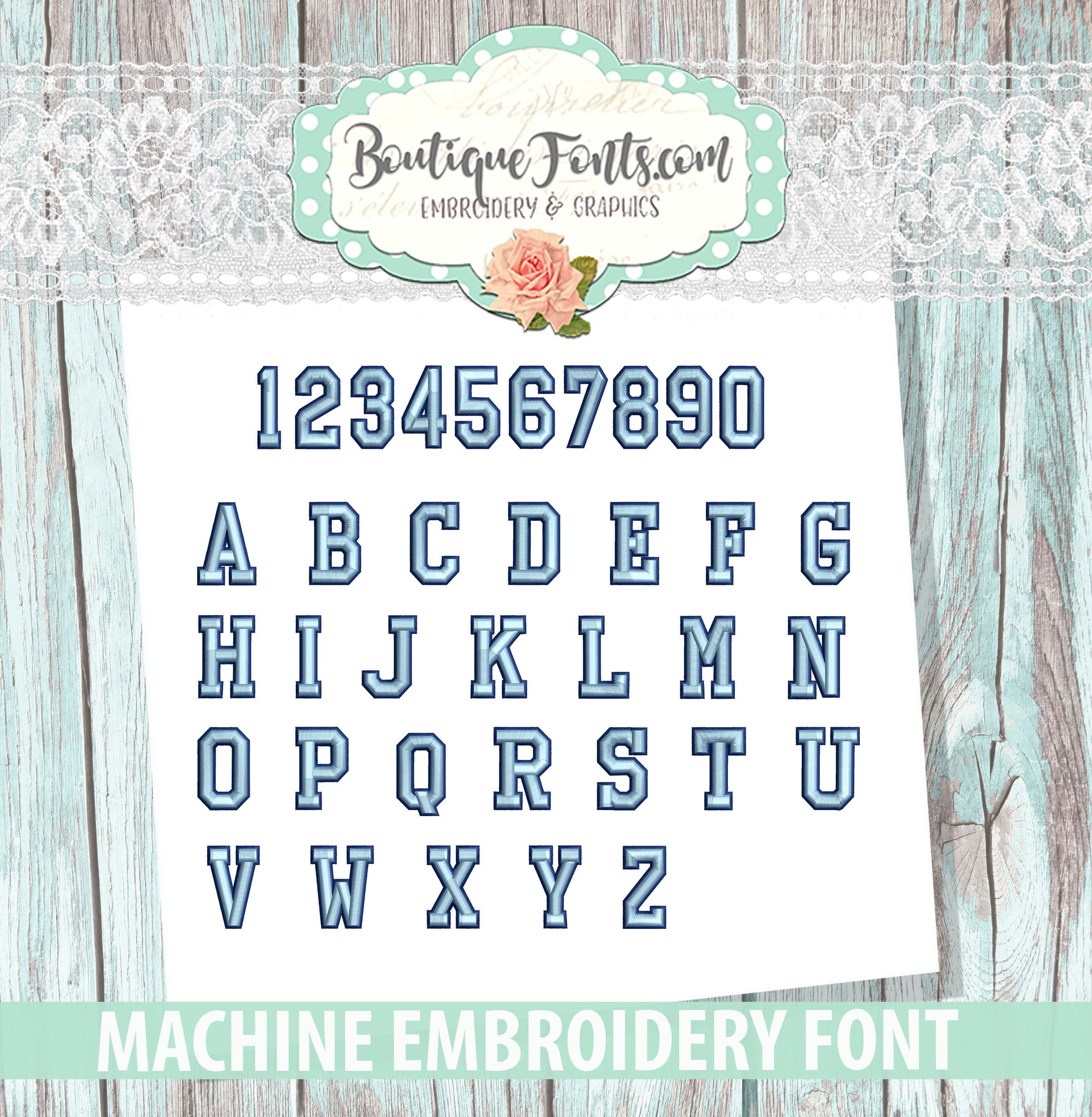 3D College Puff Foam Embroidery Font INSTANT DOWNLOAD - Etsy Australia