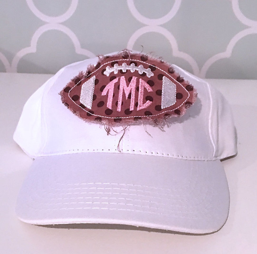 Raggy Football Monogram Frame Embroidery Design - Instant Download - Etsy